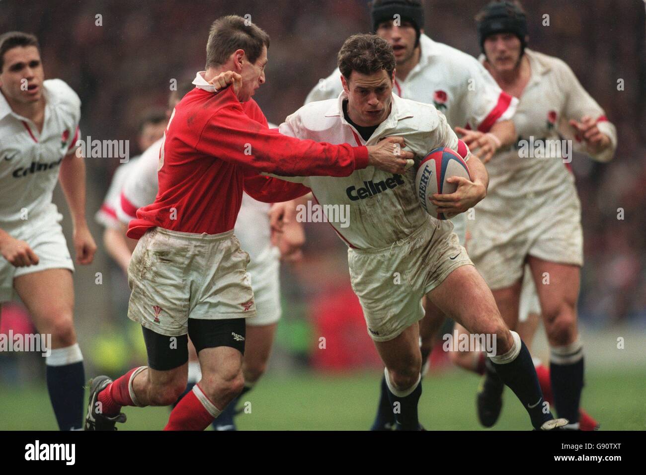 Rugby Union - Five Nations Championship - England v Wales. Wayne ...