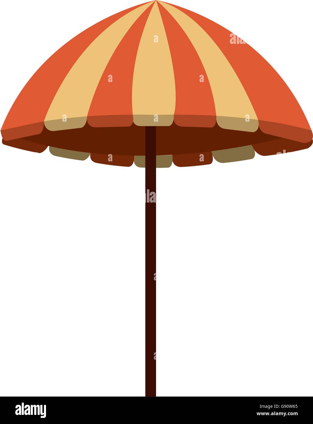 colorful beach umbrella, vector graphic Stock Vector Image & Art - Alamy