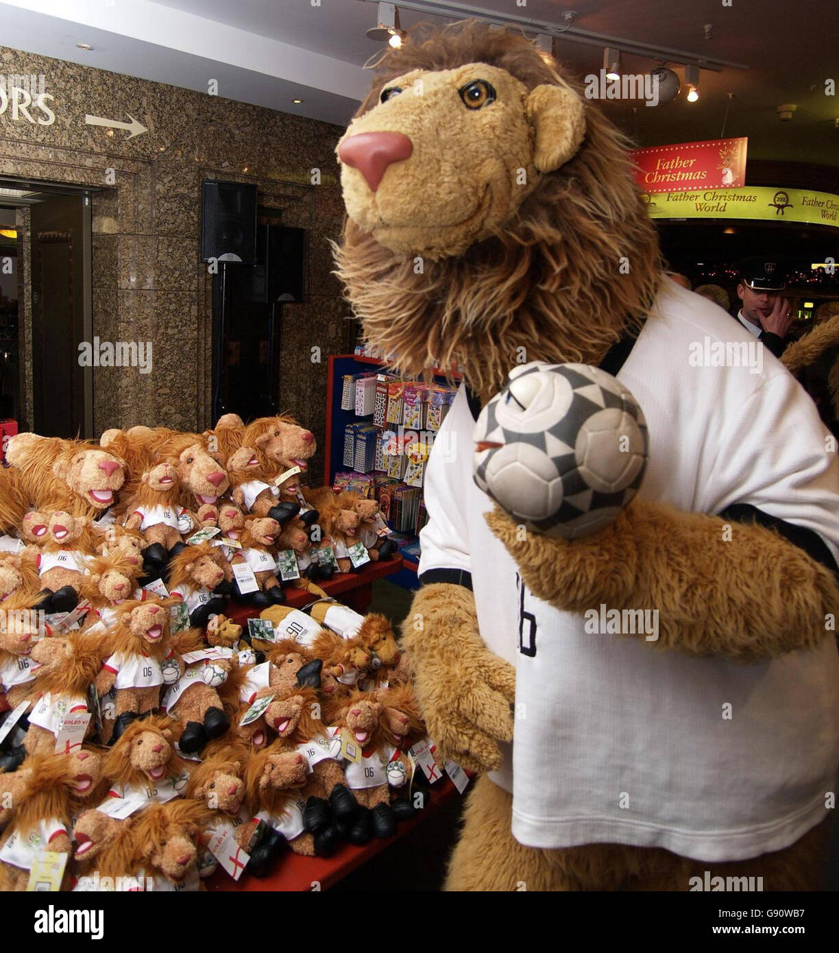The official mascot for the 2006 world cup hi-res stock photography and ...