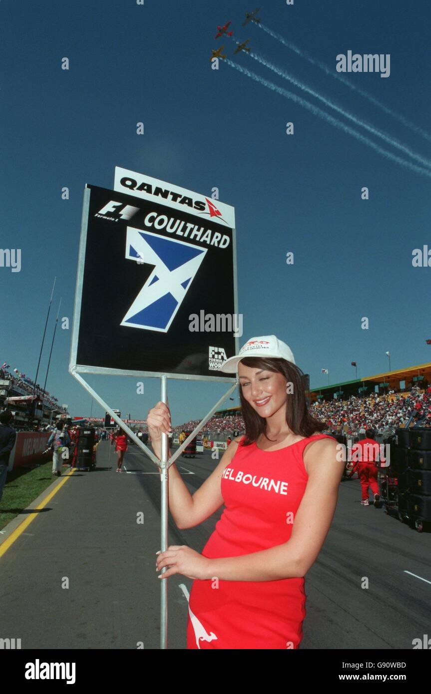 Grid girl australian formula one hi-res stock photography and images ...