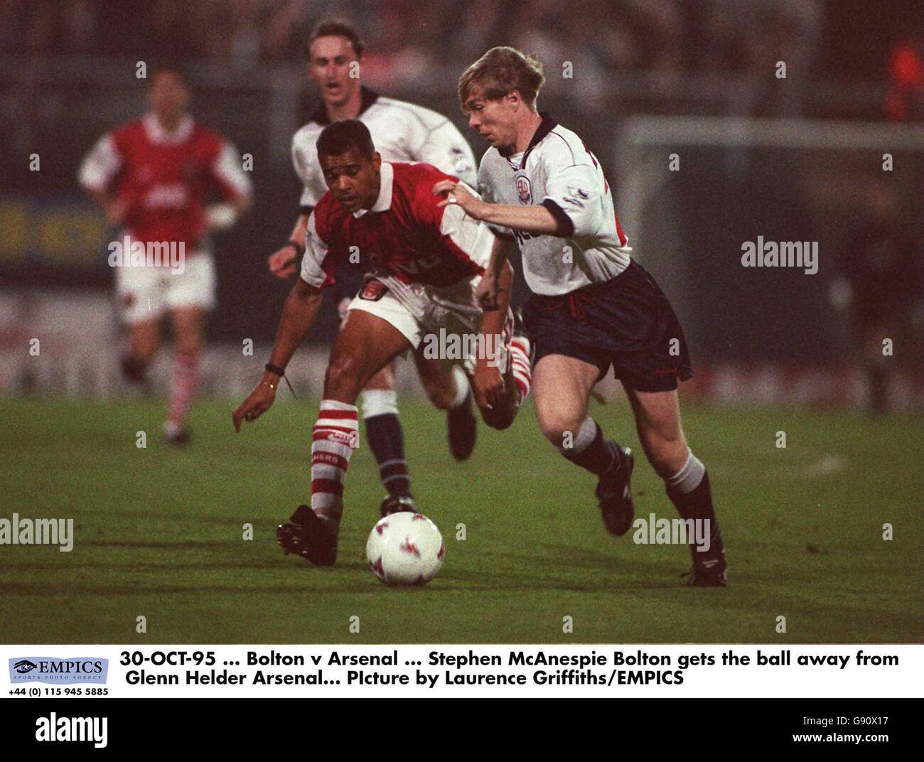 Empics 3 bolton v arsenal hi-res stock photography and images - Alamy