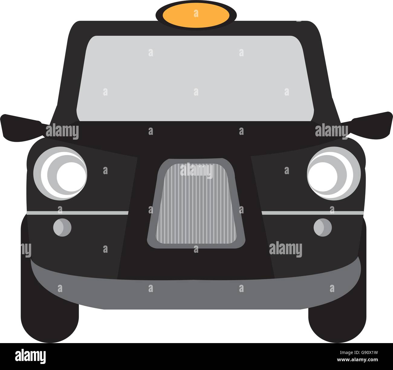 London Black Cab Vintage High Resolution Stock Photography and Images ...