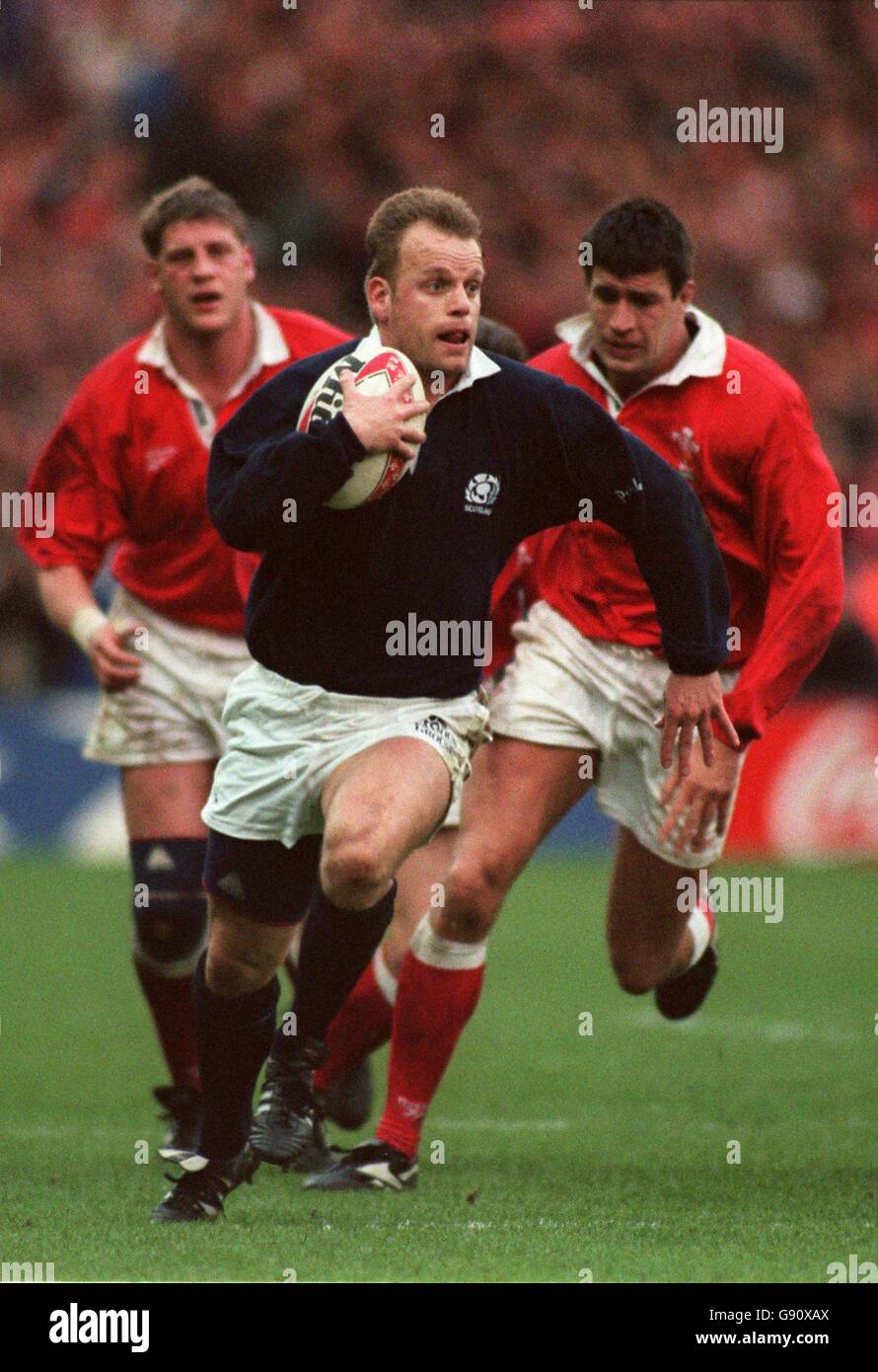 Rugby Union - Five Nations Championship - Wales v Scotland Stock Photo ...