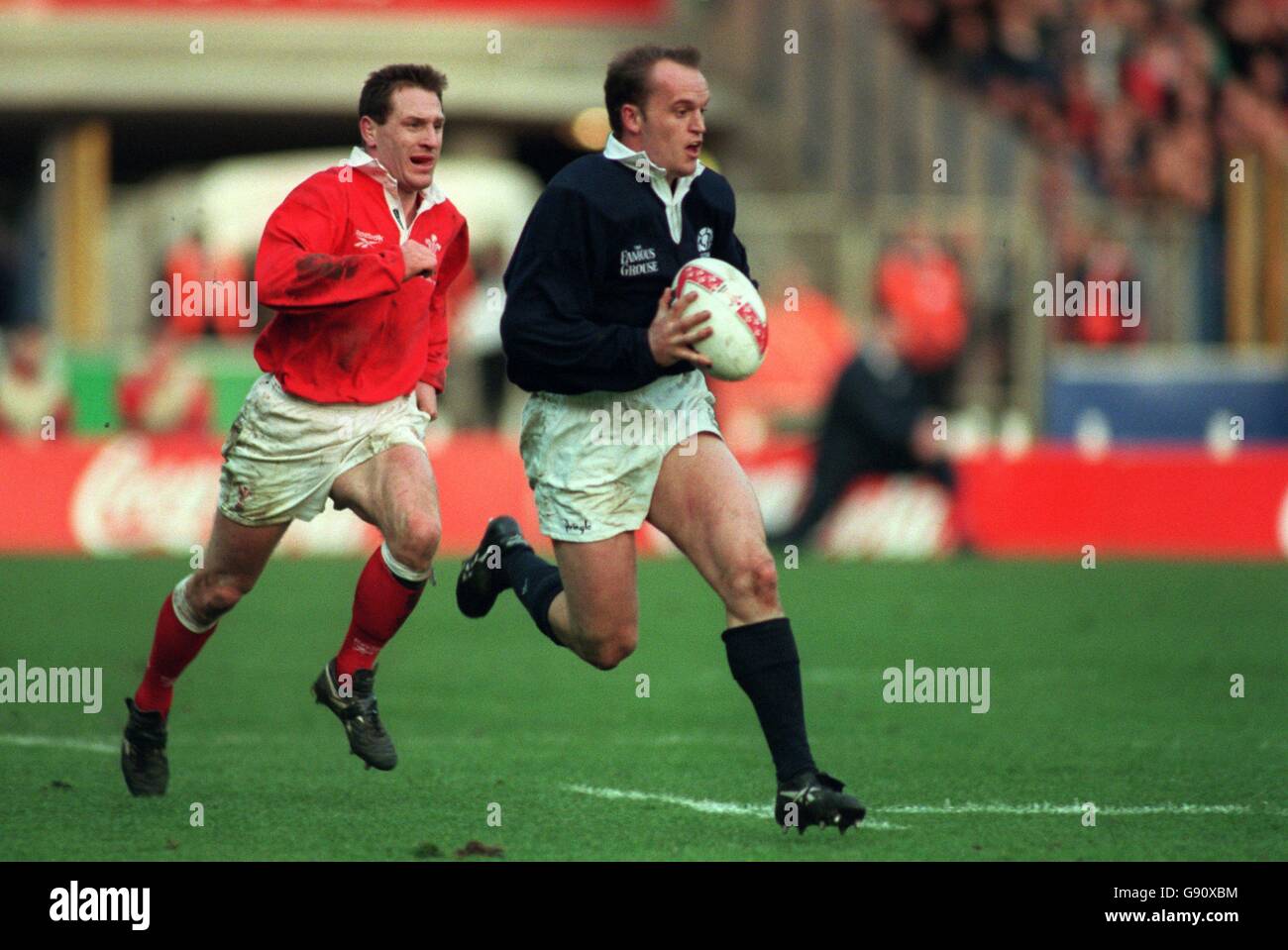 Rugby Union - Five Nations Championship - Wales v Scotland Stock Photo ...