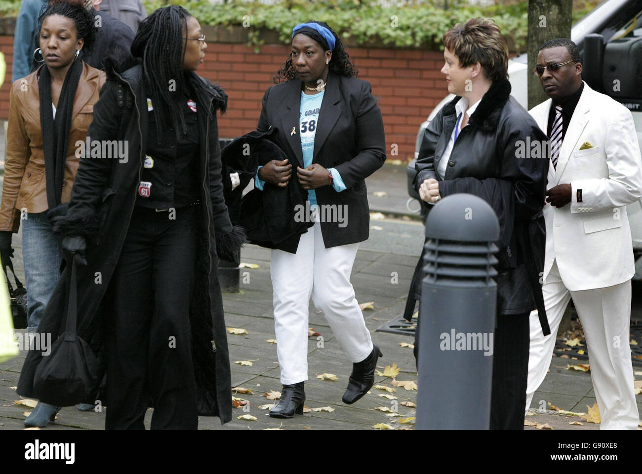 Mother of murdered merseyside teenager anthony walker hi-res stock ...