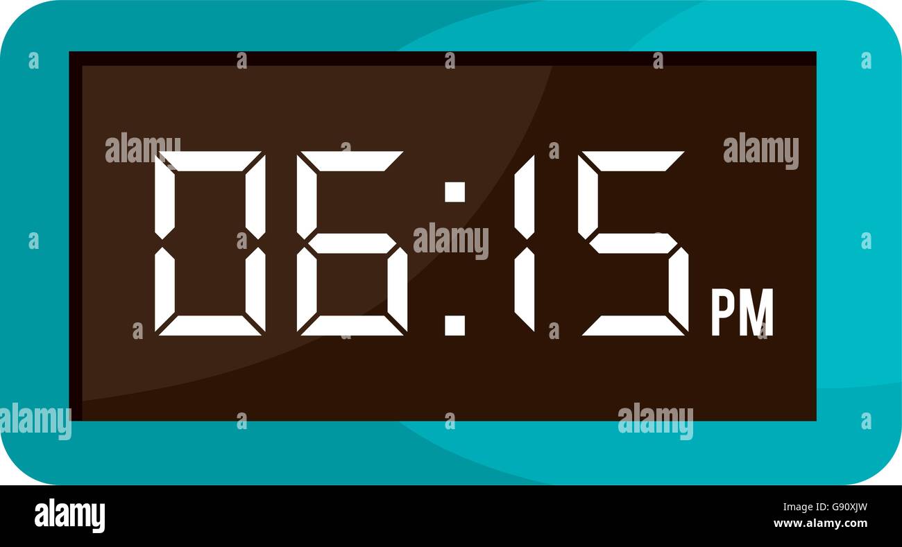colorful electronic watch, vector graphic Stock Vector Image & Art - Alamy