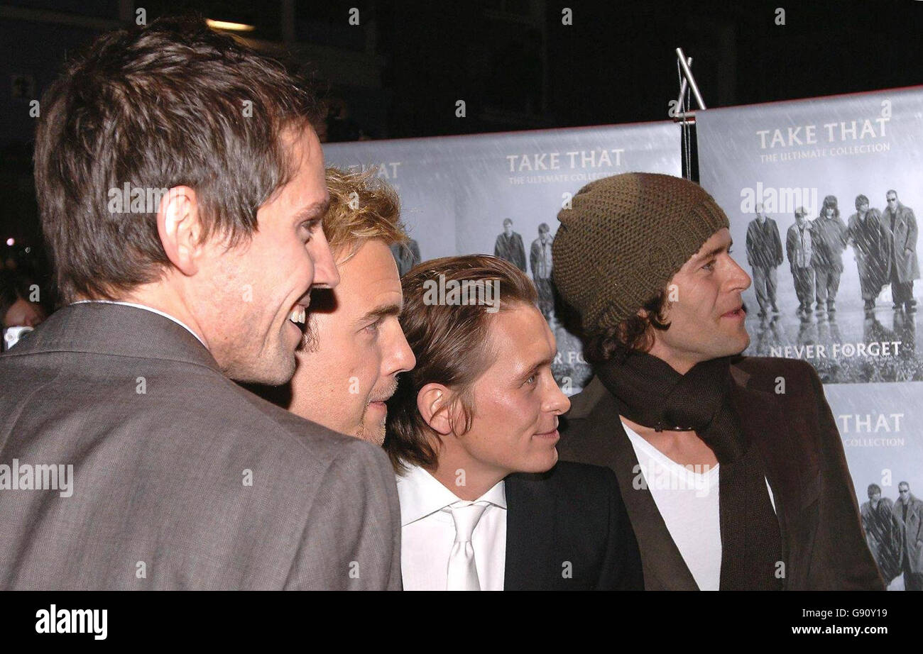 SHOWBIZ Take That Stock Photo - Alamy