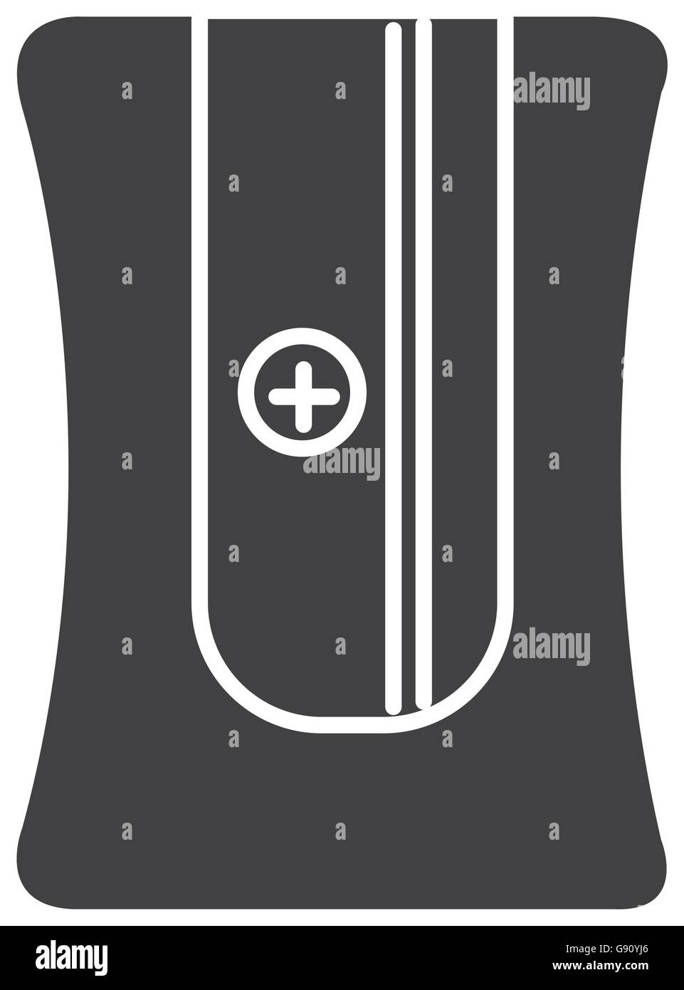 black pencil sharpener, vector graphic Stock Vector Image & Art - Alamy