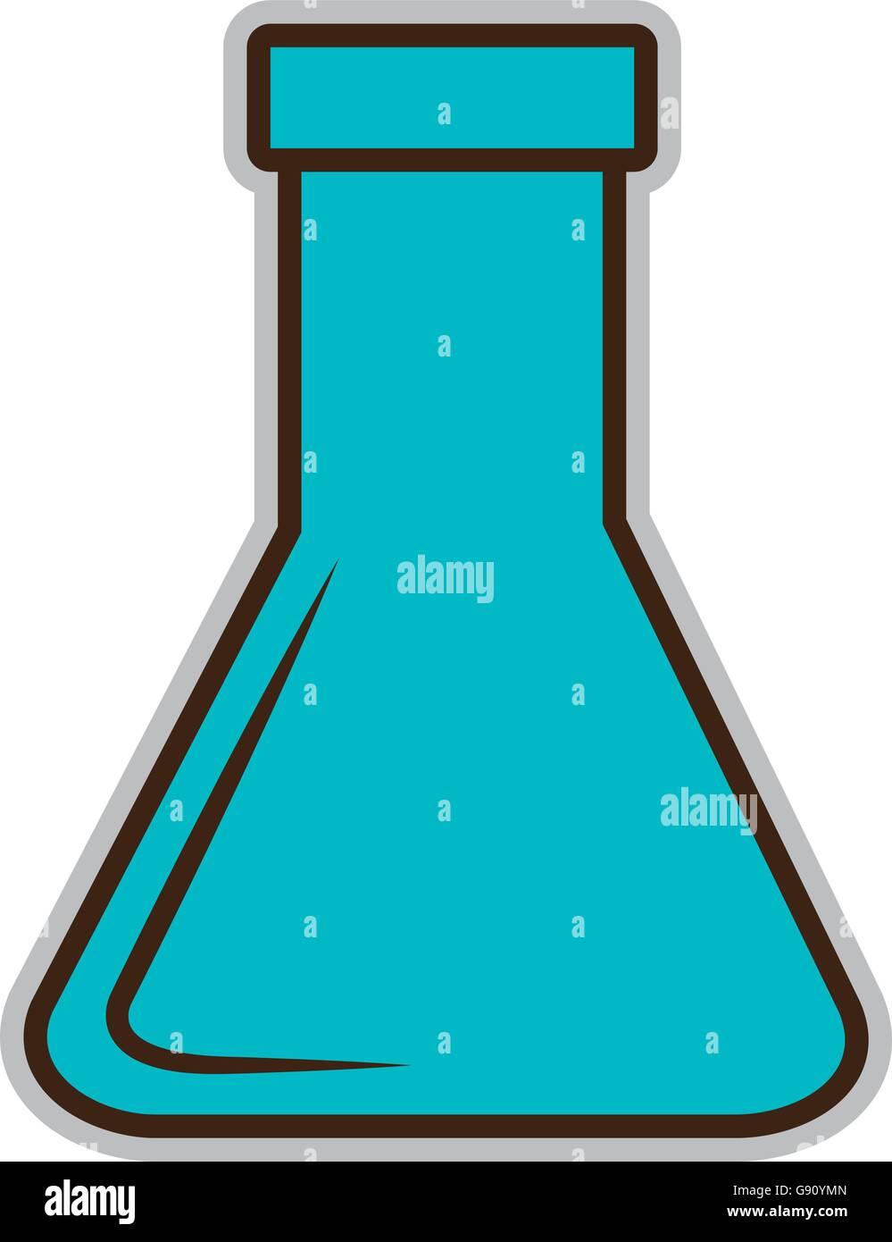 blue chemical container, vector graphic Stock Vector Image & Art - Alamy