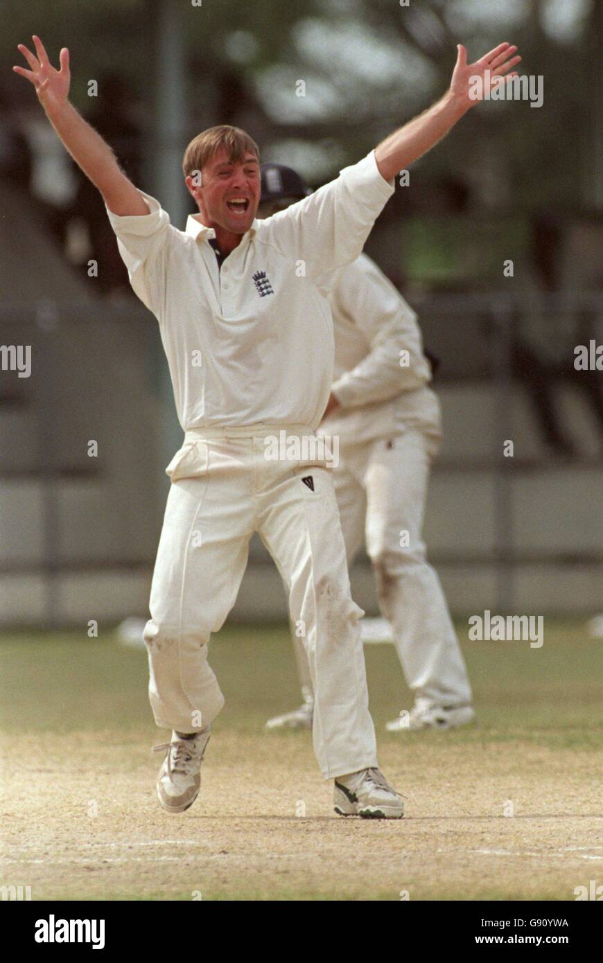 Cricket - England v West Indies 'A' - Jamaica. England's Phil Tufnell ...