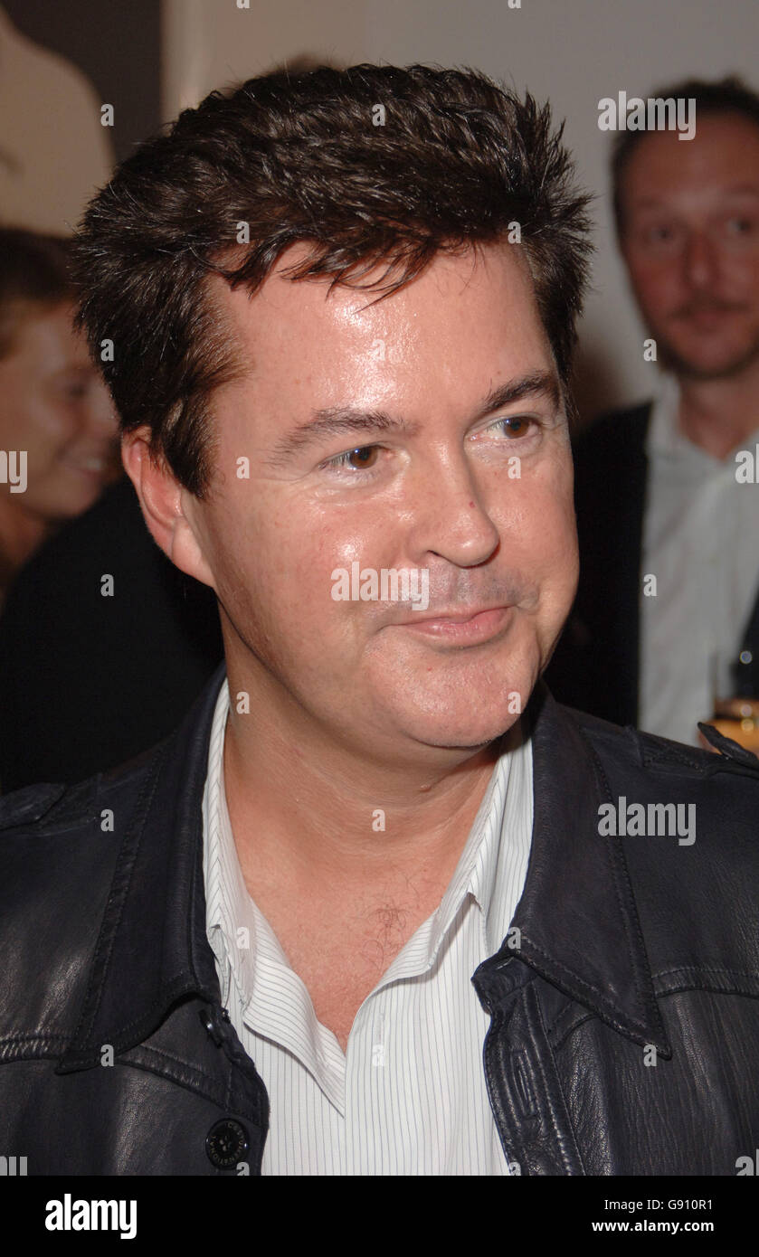 Simon Fuller at the opening of the new exhibition entitled 'Eurythmics ...