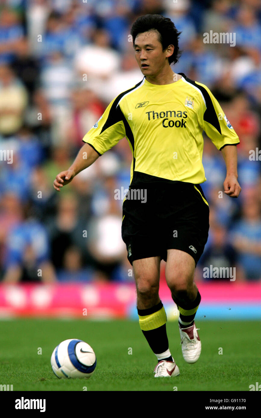 Sun jihai manchester city hi-res stock photography and images - Alamy
