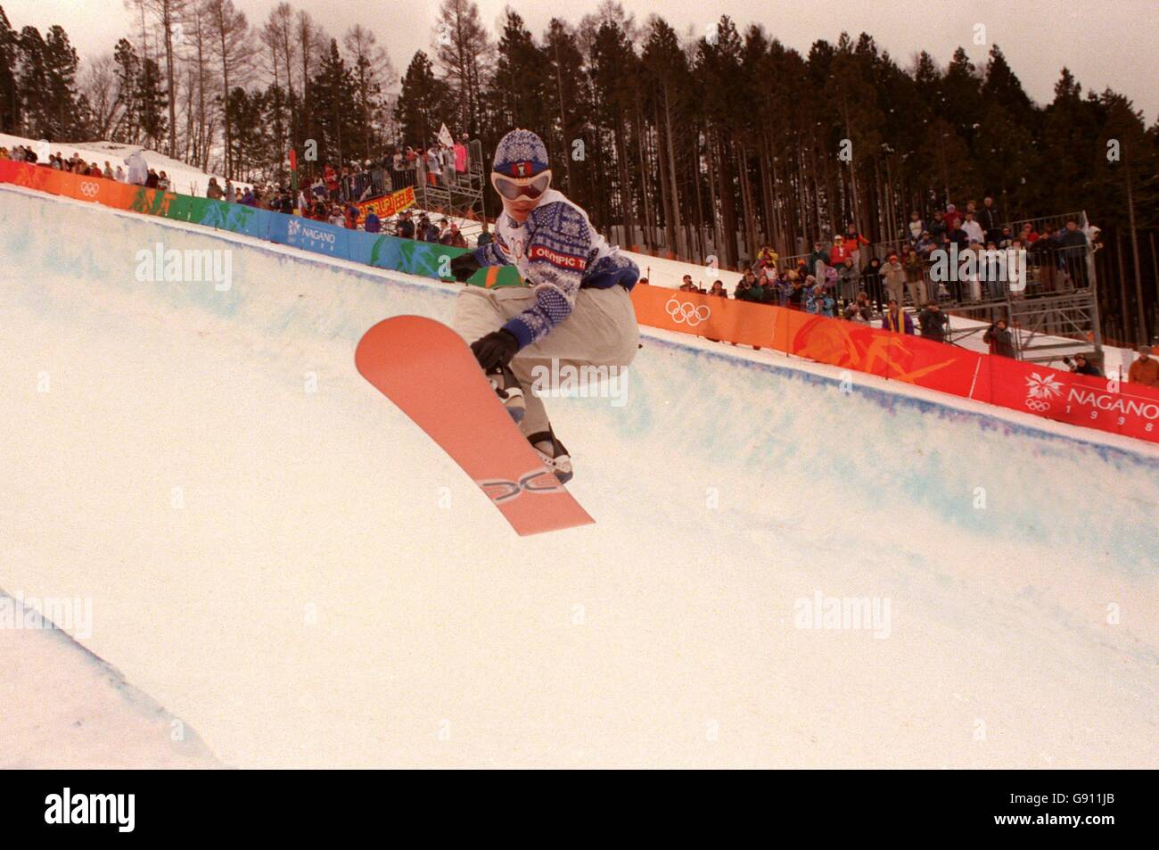 Olympic Snowboarding Halfpipe