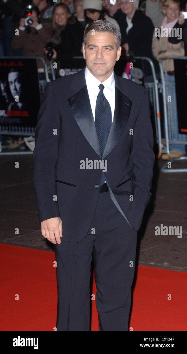 George Clooney arrives for the gala screening of 'Good Night And Good ...