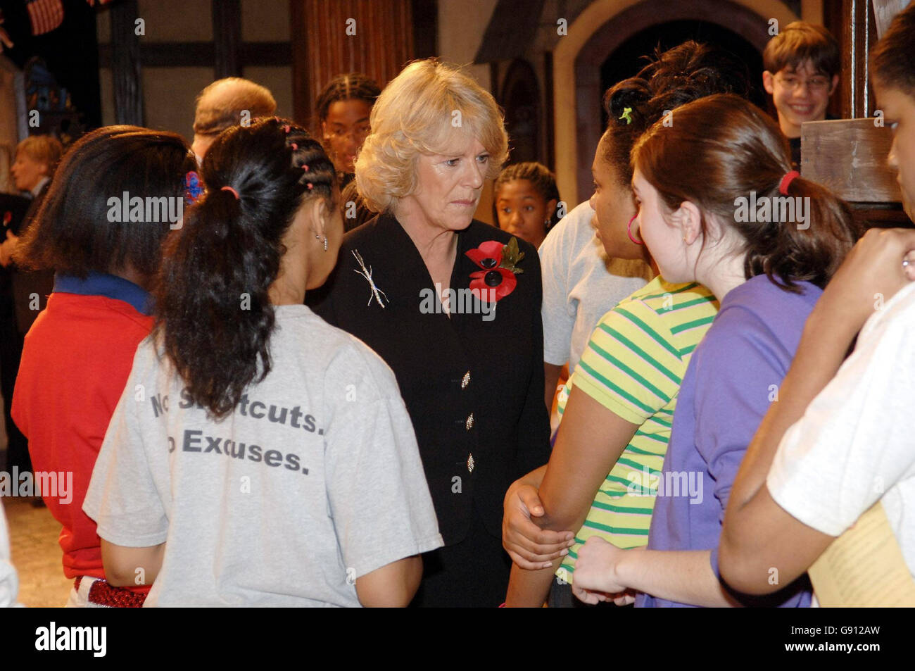 The Duchess of Cornwall meets students at the Solger Shakespeare ...