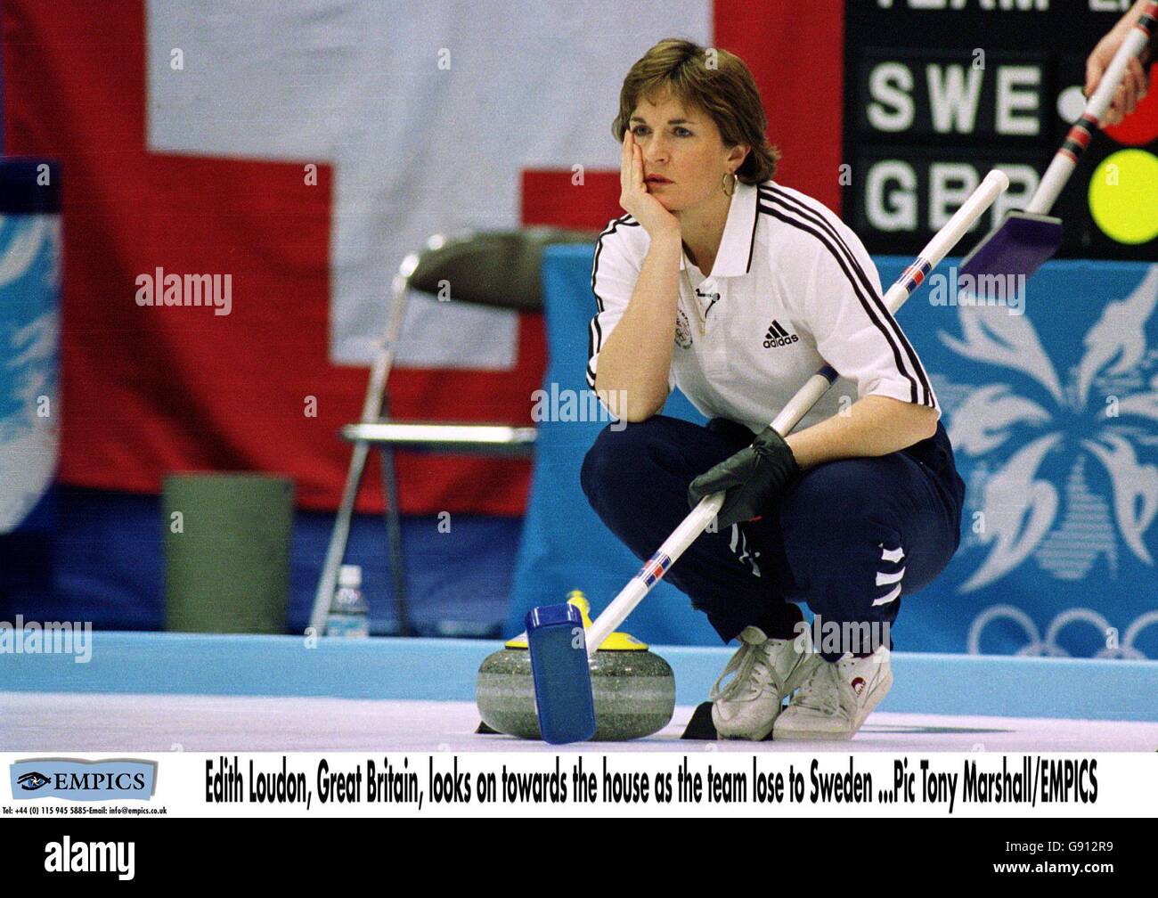 1998 nagano olympics curling hi-res stock photography and images - Alamy