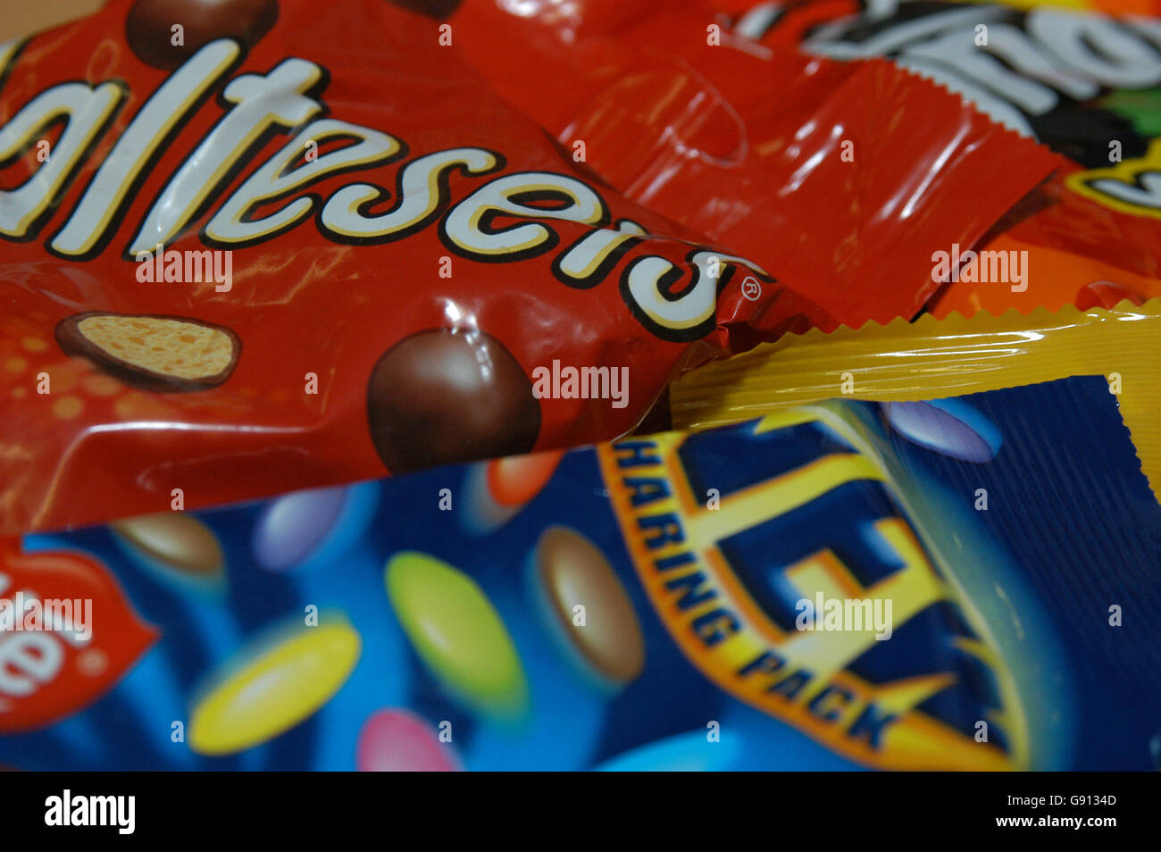 A Packet of Sweets Stock Photo - Alamy