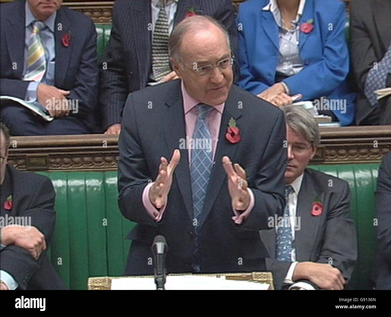 POLITICS PMQs Howard Stock Photo - Alamy