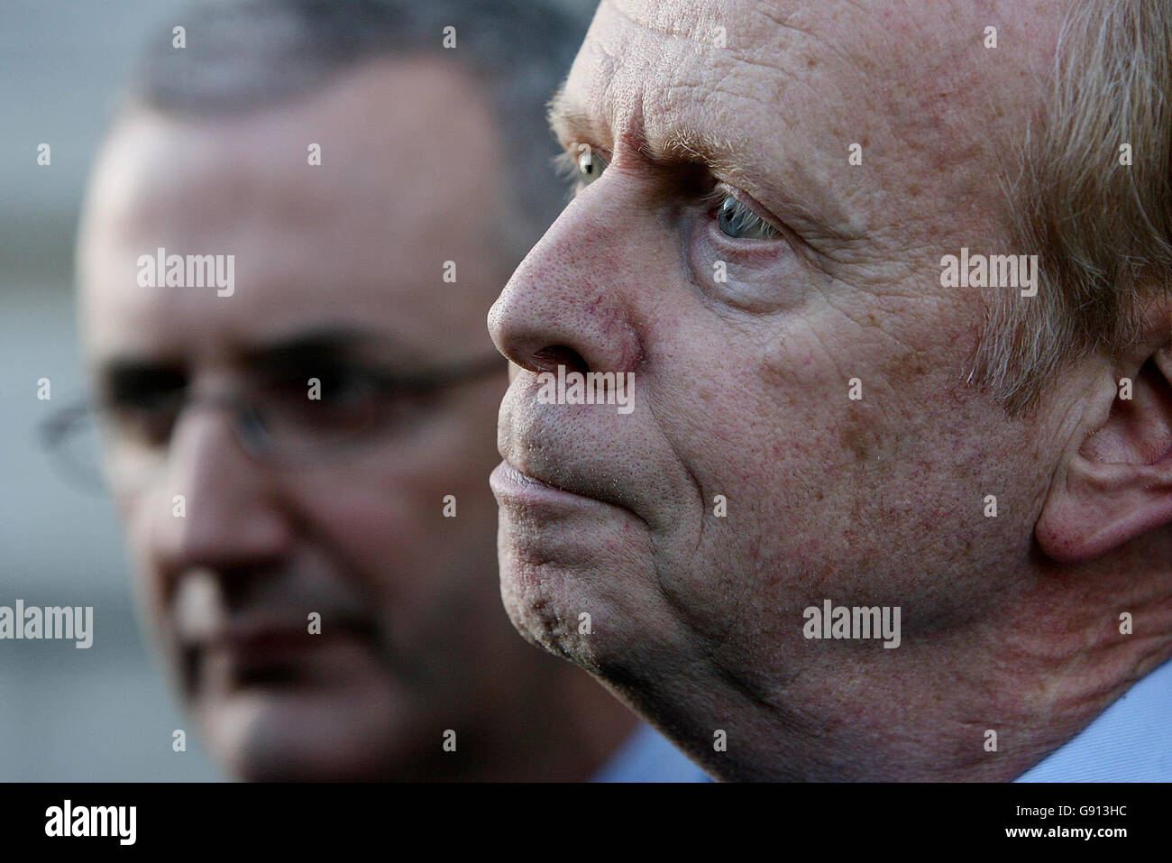 With danny kennedy of the ulster unionist party hi-res stock ...