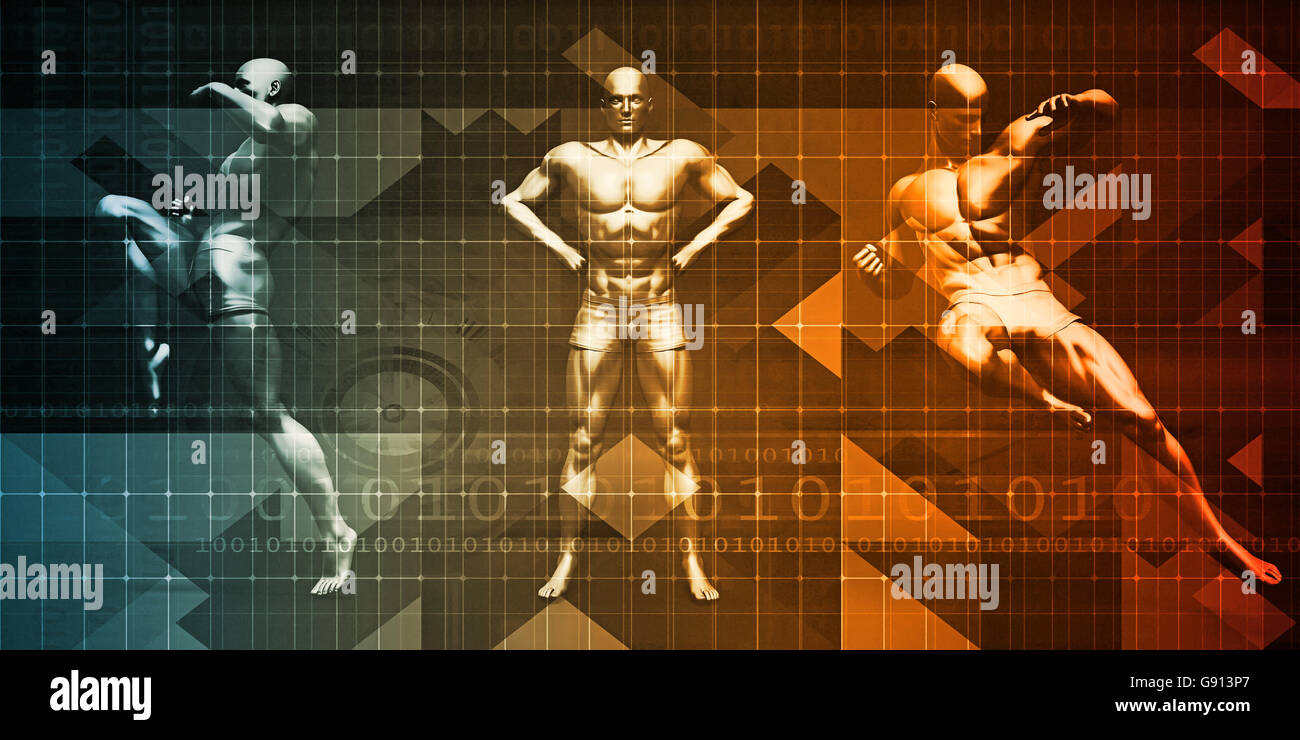 Fighting Background as a Abstract Concept with Men Ready to Fight Stock ...