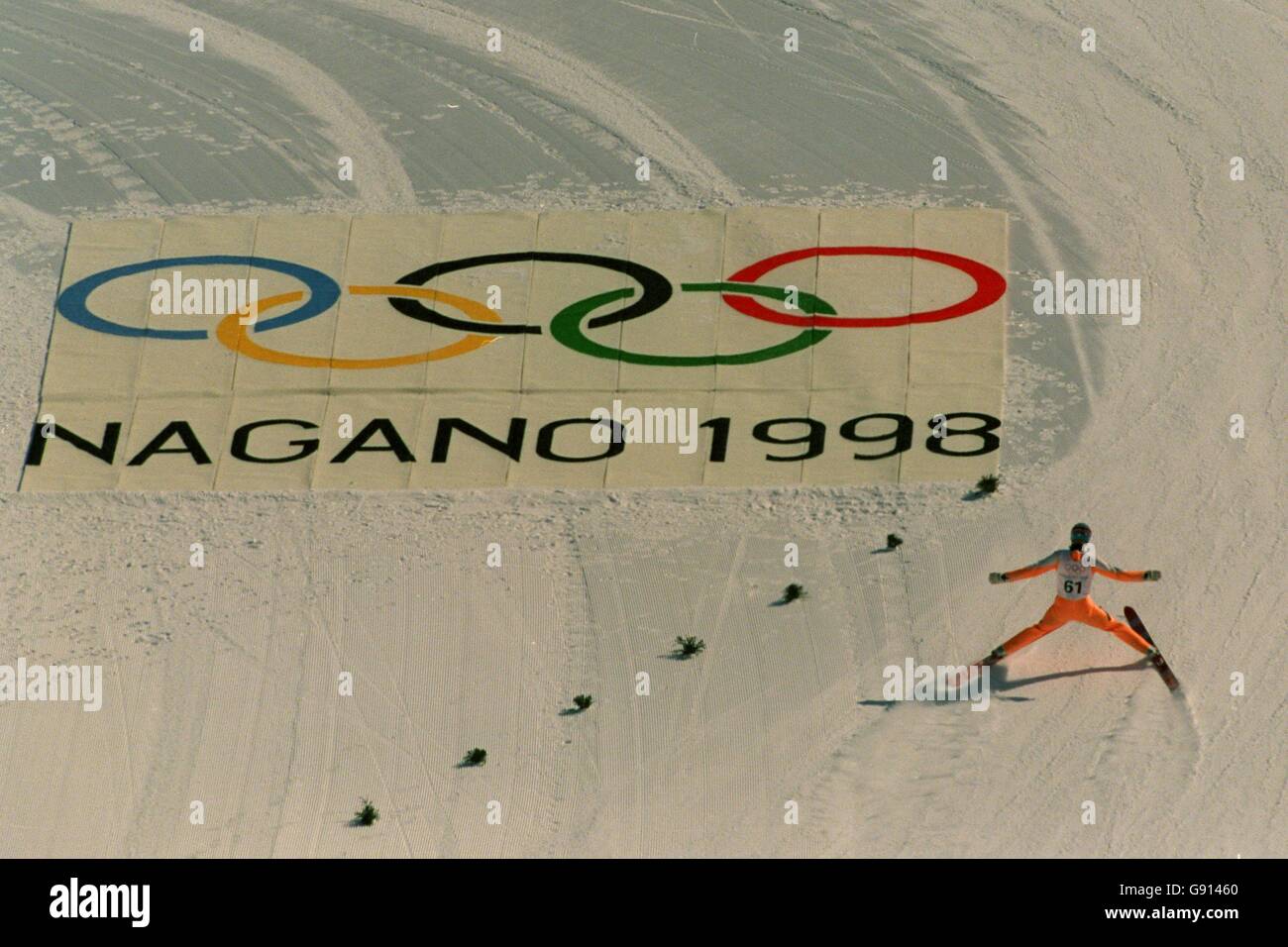 Ski Jumping - Winter Olympics - Nagano 1998 - 90m Individual Event ...