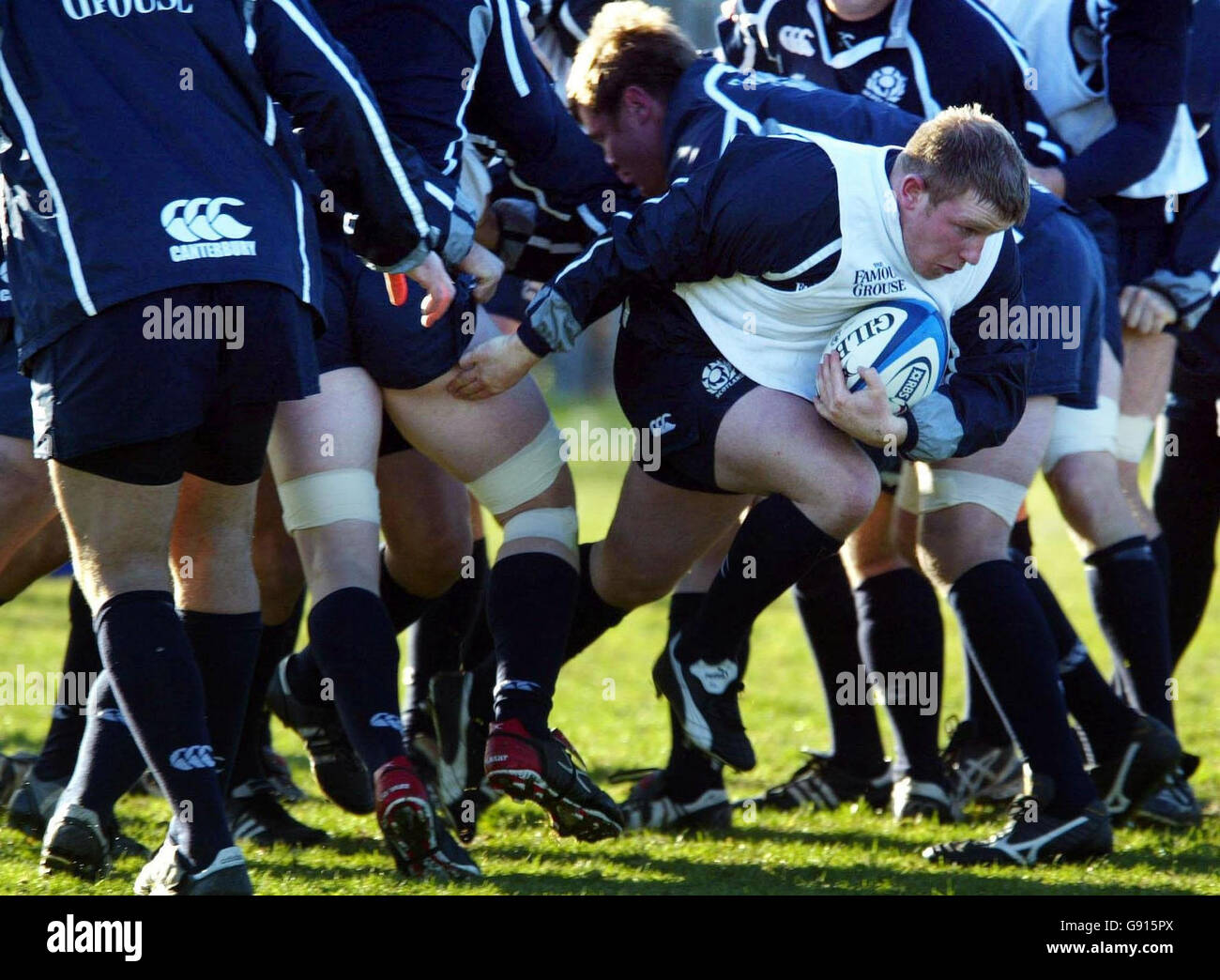 Scotlands scott lawson during training hi-res stock photography and ...
