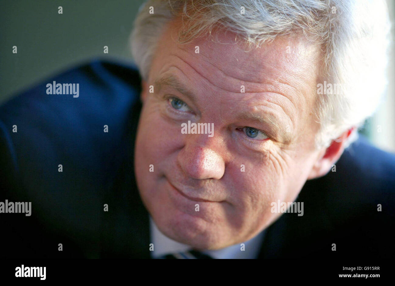 Conservative Party leadership challenger David Davis in Winchester ...