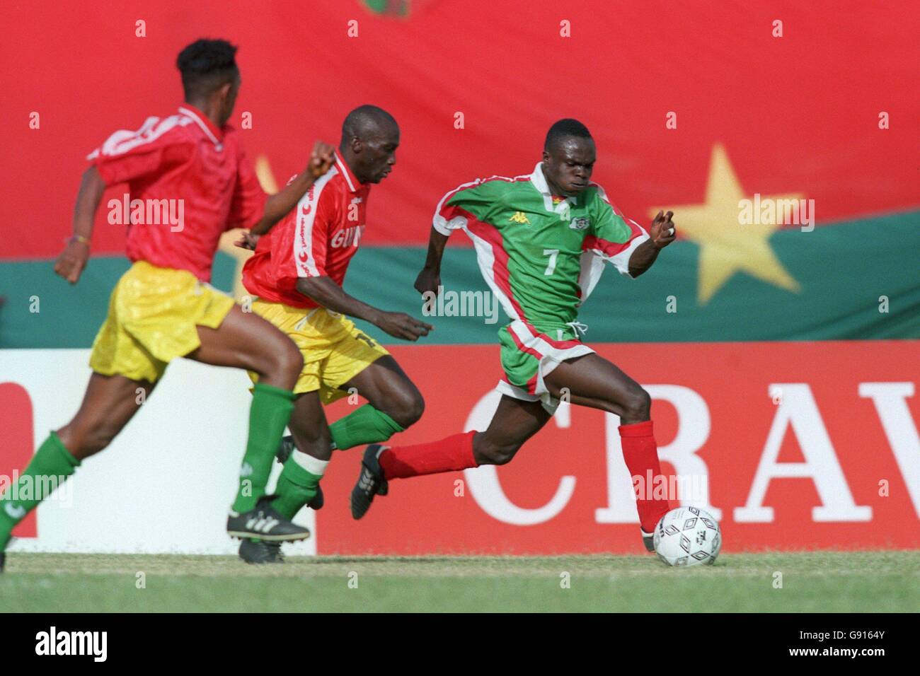 Soccer - African Nations Cup - Burkina Faso/Guinea. Koudou Ismael ...