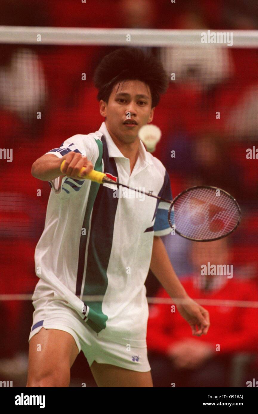 Badminton - All England Championships - Birmingham. Indra Wijaya ...