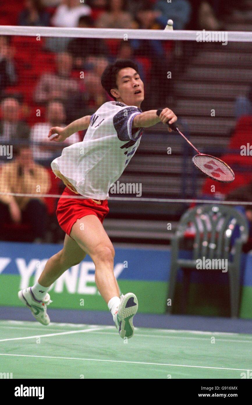 Badminton - All England Championships - Birmingham. Chen Gang, China ...