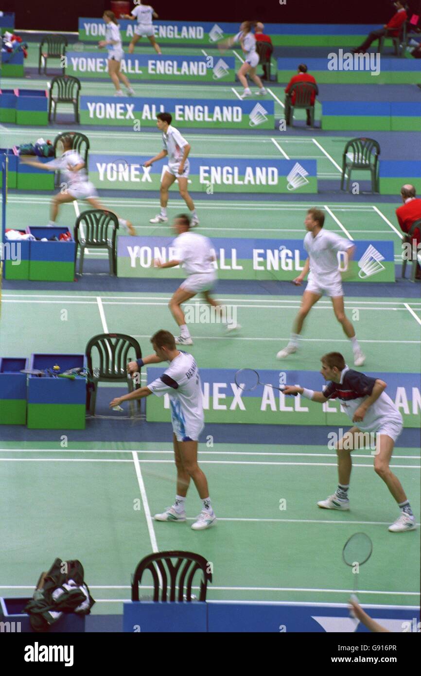 Badminton - All England Championships - Birmingham Stock Photo - Alamy