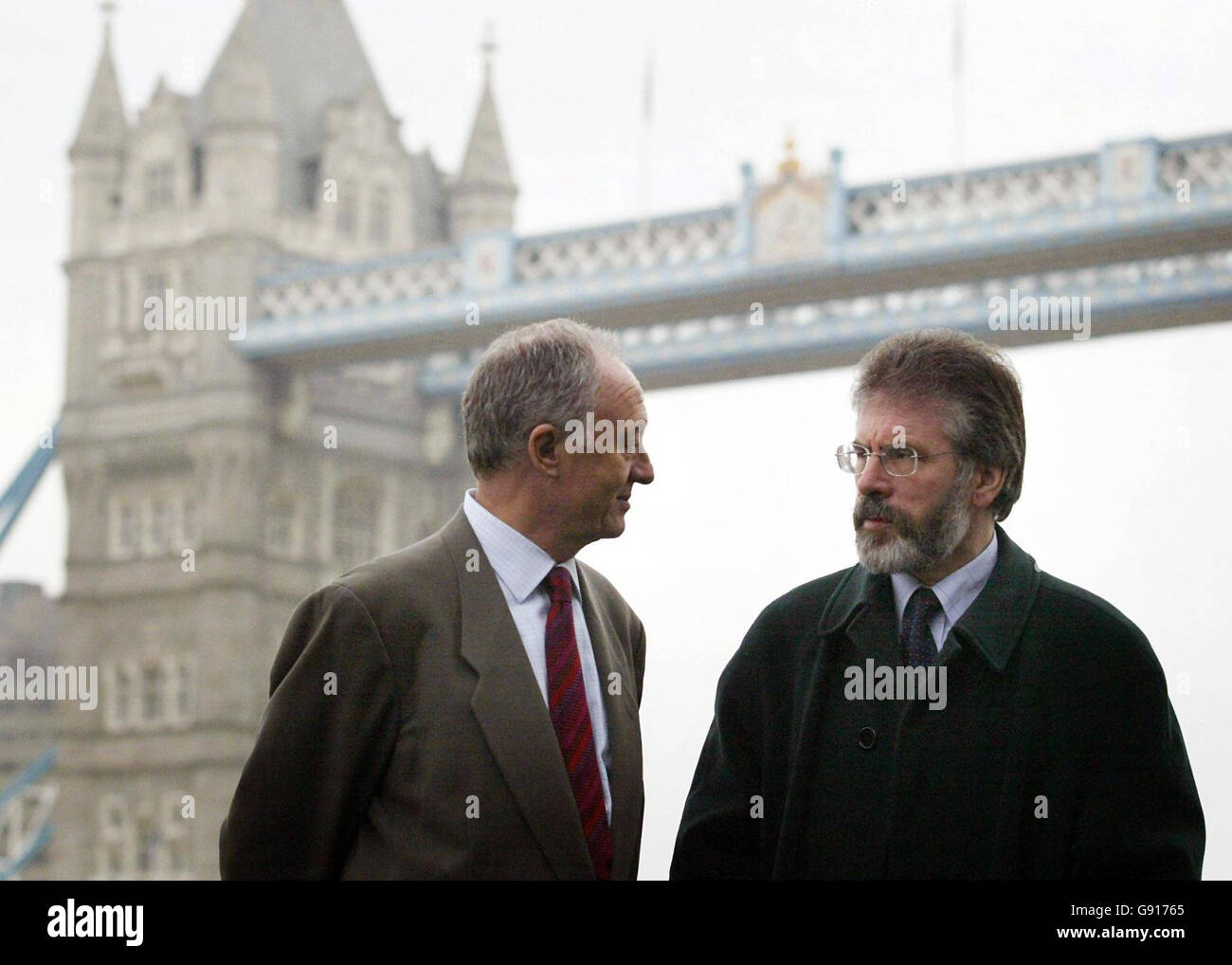 Ulster politics adams hi-res stock photography and images - Alamy