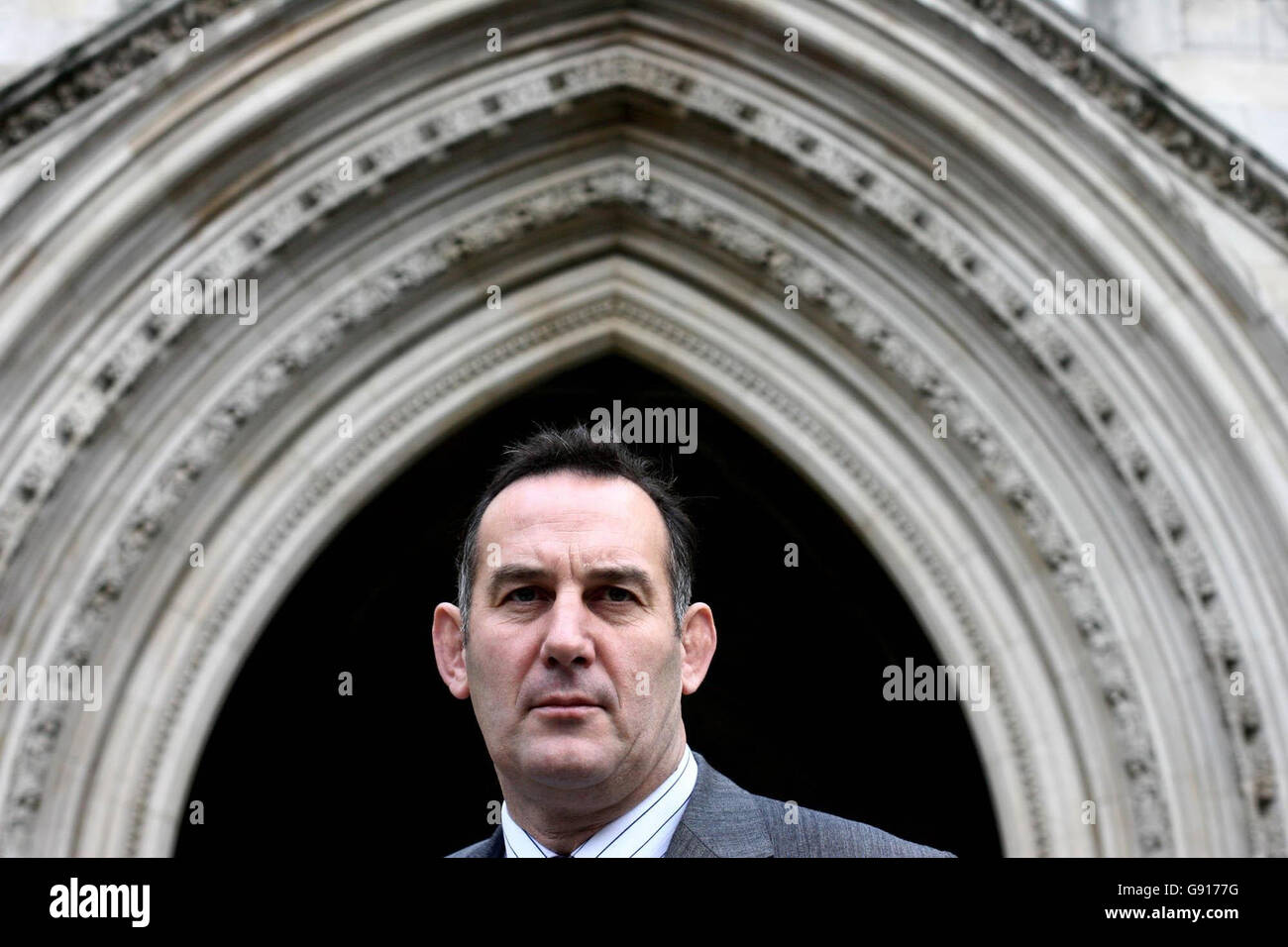 Carlisle United chairman Fred Storey outside the High Court in central ...