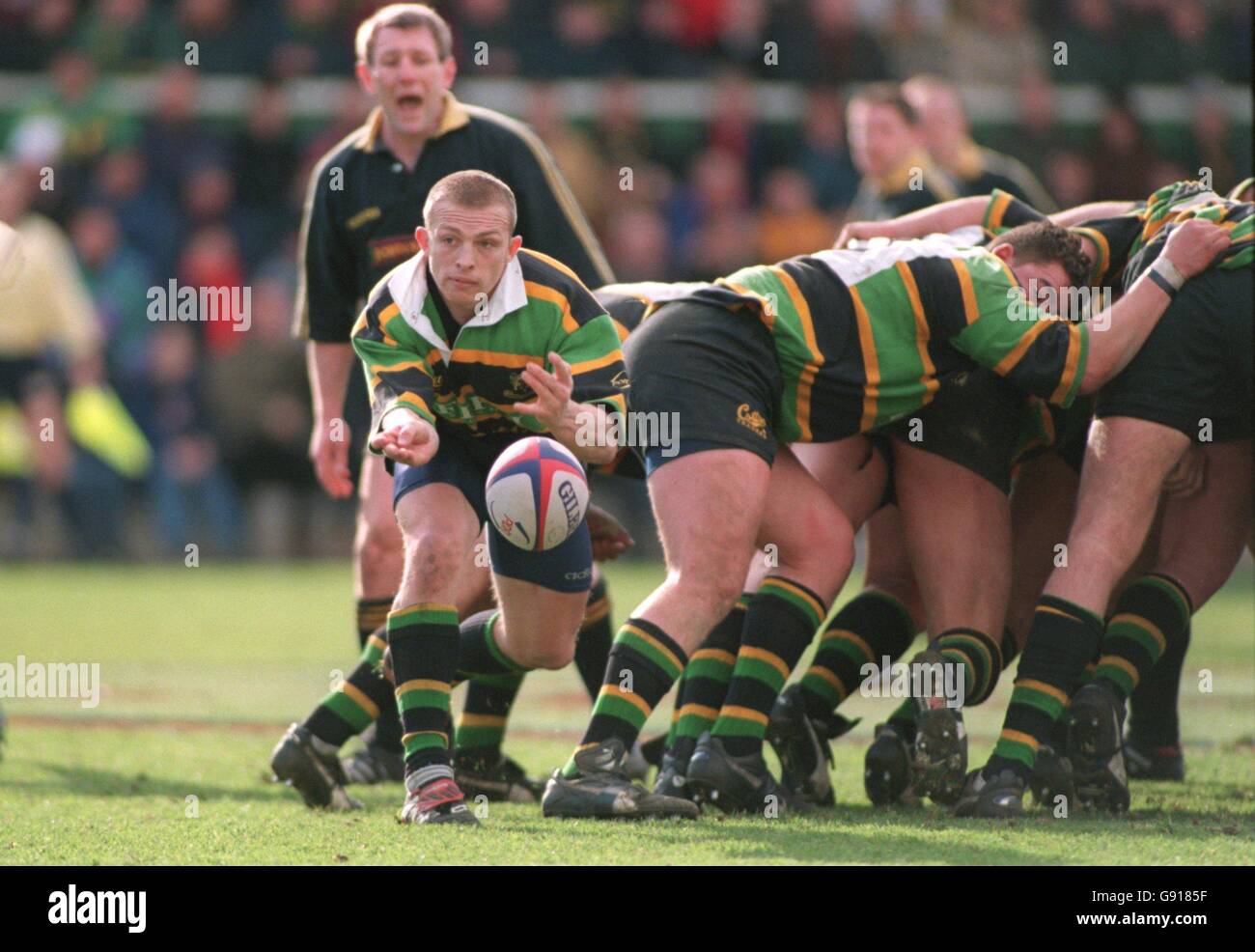 Rugby Union - Allied Dunbar Premiership - Northampton v Newcastle Stock ...