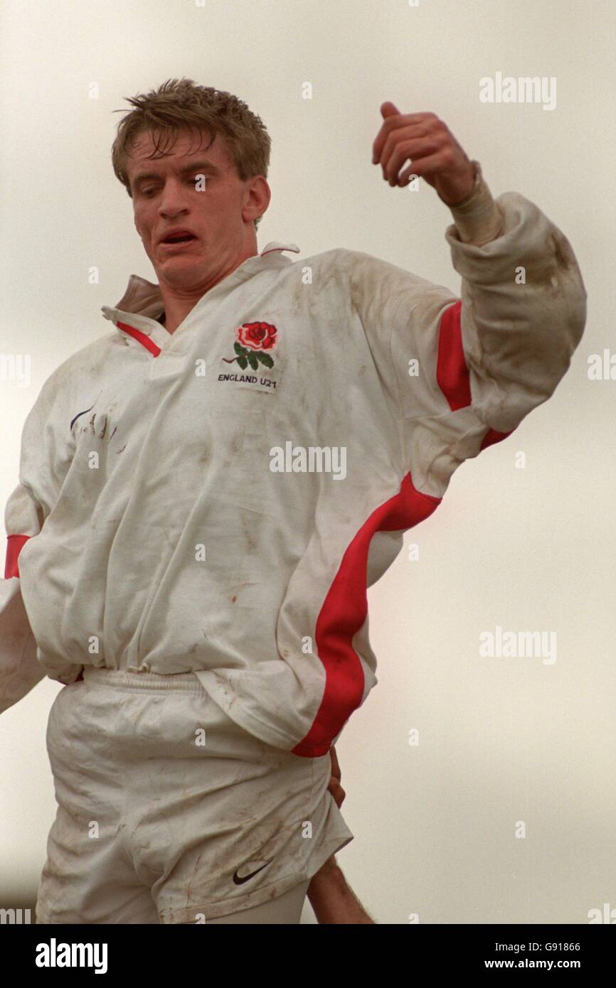 Rugby Union - England U21s v Ireland U21s - Richmond. James Brownrigg ...