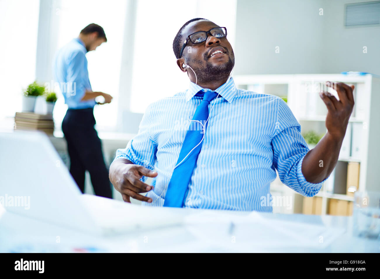 Music at break Stock Photo - Alamy