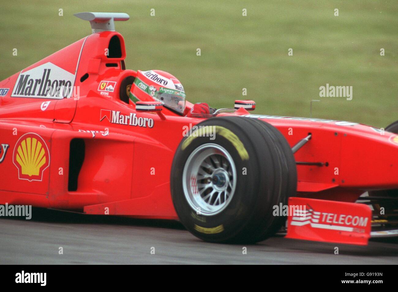 Formula One Motor Racing - Argentinian Grand Prix. Eddie Irvine ...