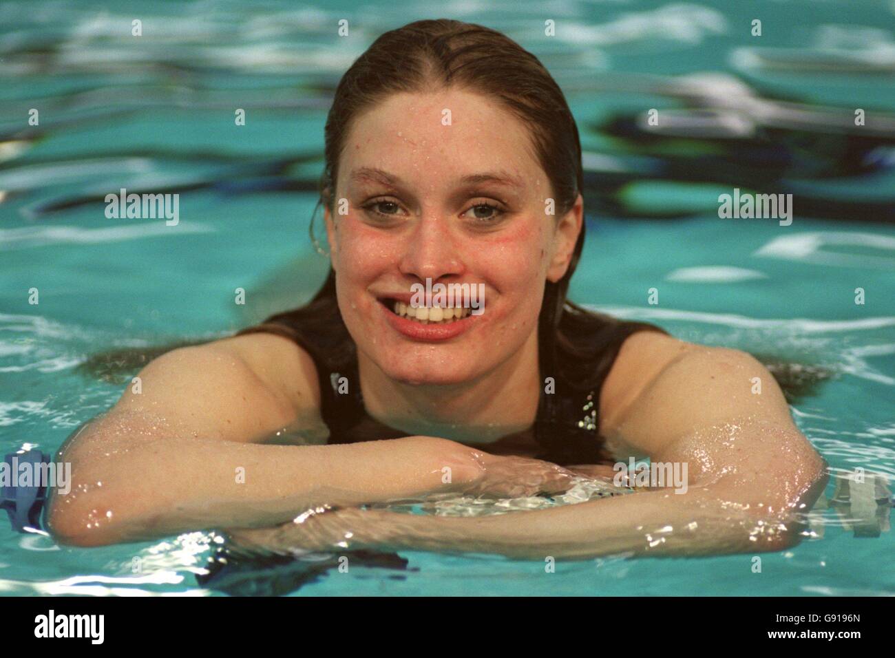 Swimming - Alex Bennett Feature Stock Photo - Alamy