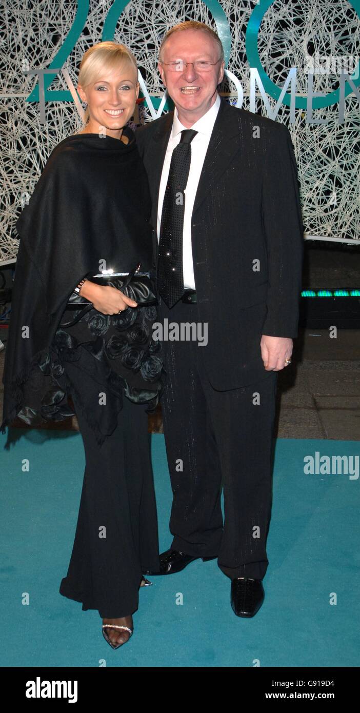 Dennis Taylor arrives for the '2005 TV Moments' show, at the BBC TV ...