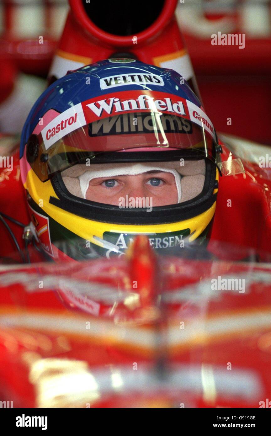 Formula One Motor Racing - Australian Grand Prix. Jacques Villeneuve in ...