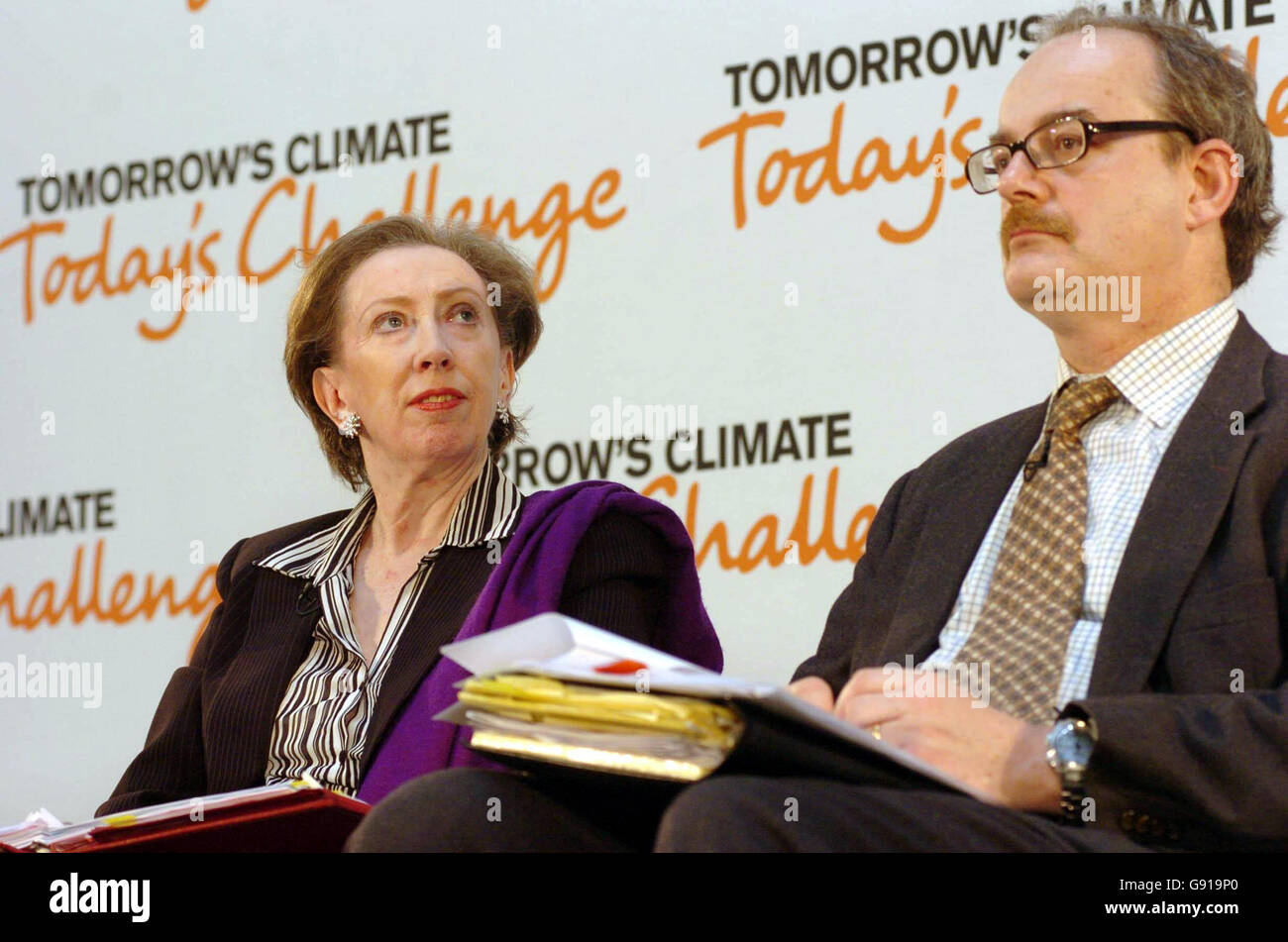Environment Secretary Margaret Beckett and the Director of Climate ...