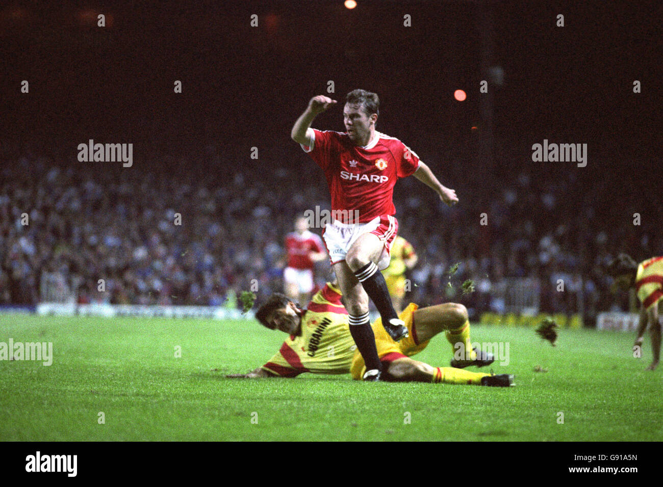 Football man utd winners uefa 2nd two hi-res stock photography and ...