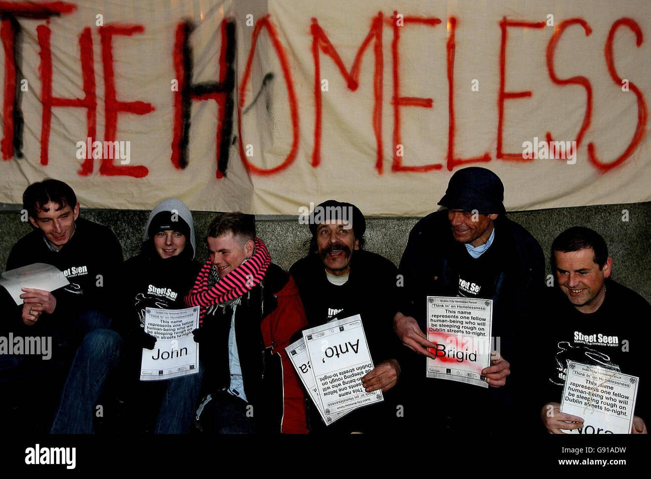 Homeless help ireland hi-res stock photography and images - Alamy