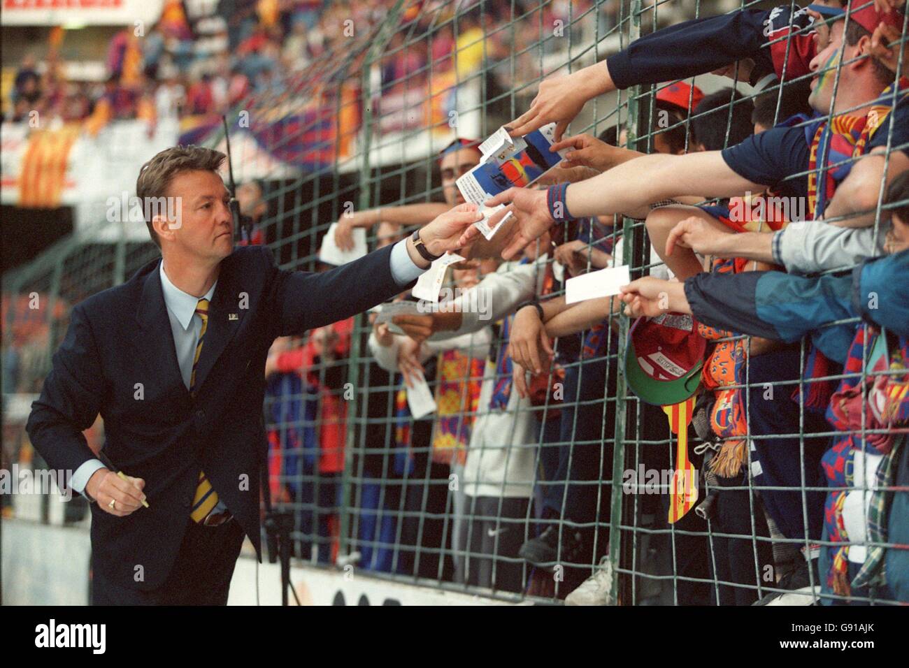 Spanish Soccer - Spanish Cup Final - Real Mallorca v Barcelona Stock ...