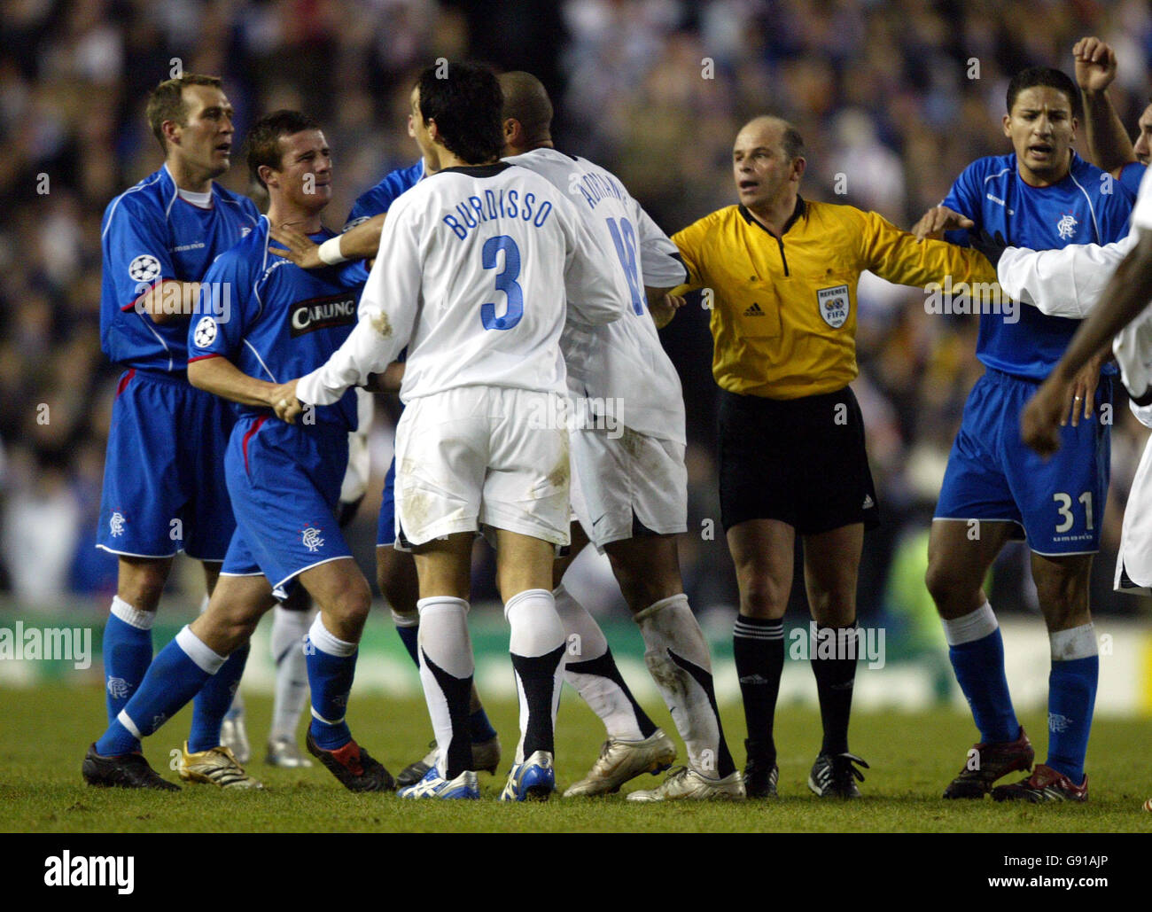 Rangers And Inter Milans High Resolution Stock Photography and Images ...