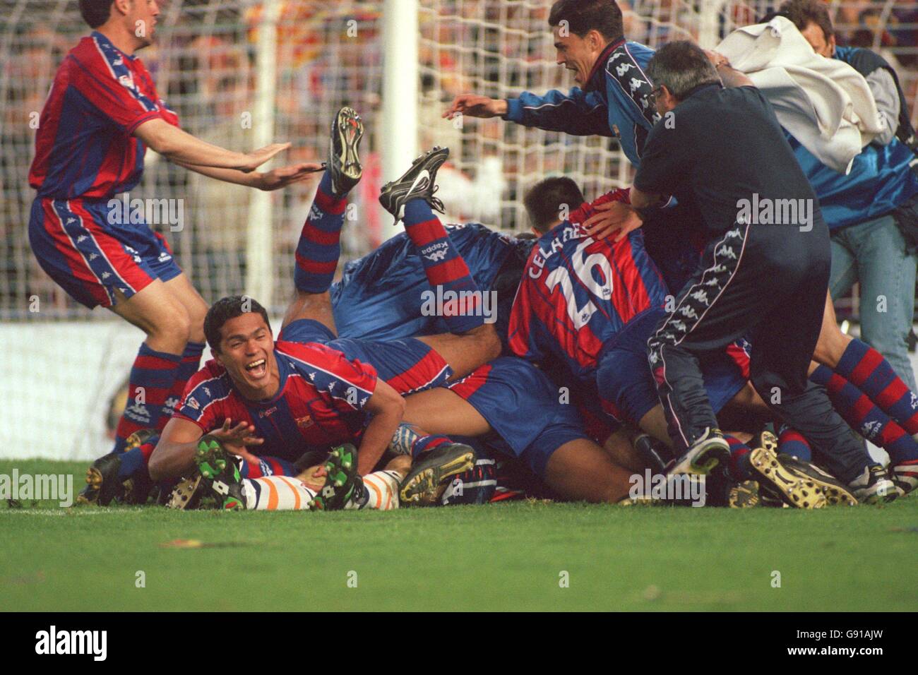 Spanish Soccer - Spanish Cup Final - Real Mallorca v Barcelona Stock ...