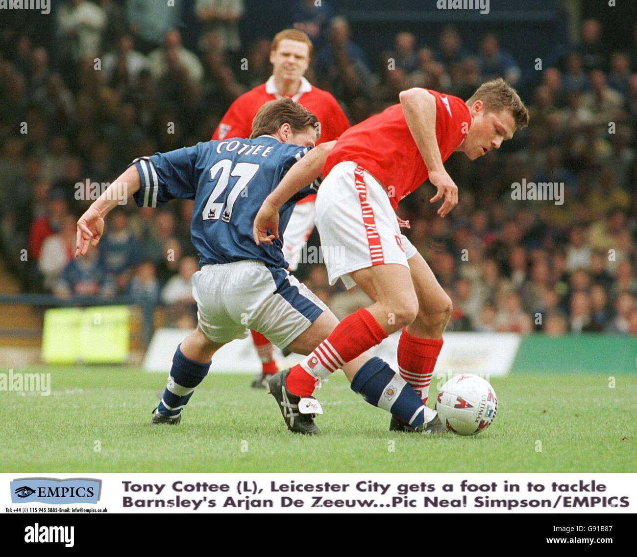 Tony cottee de leicester city hi-res stock photography and images - Alamy
