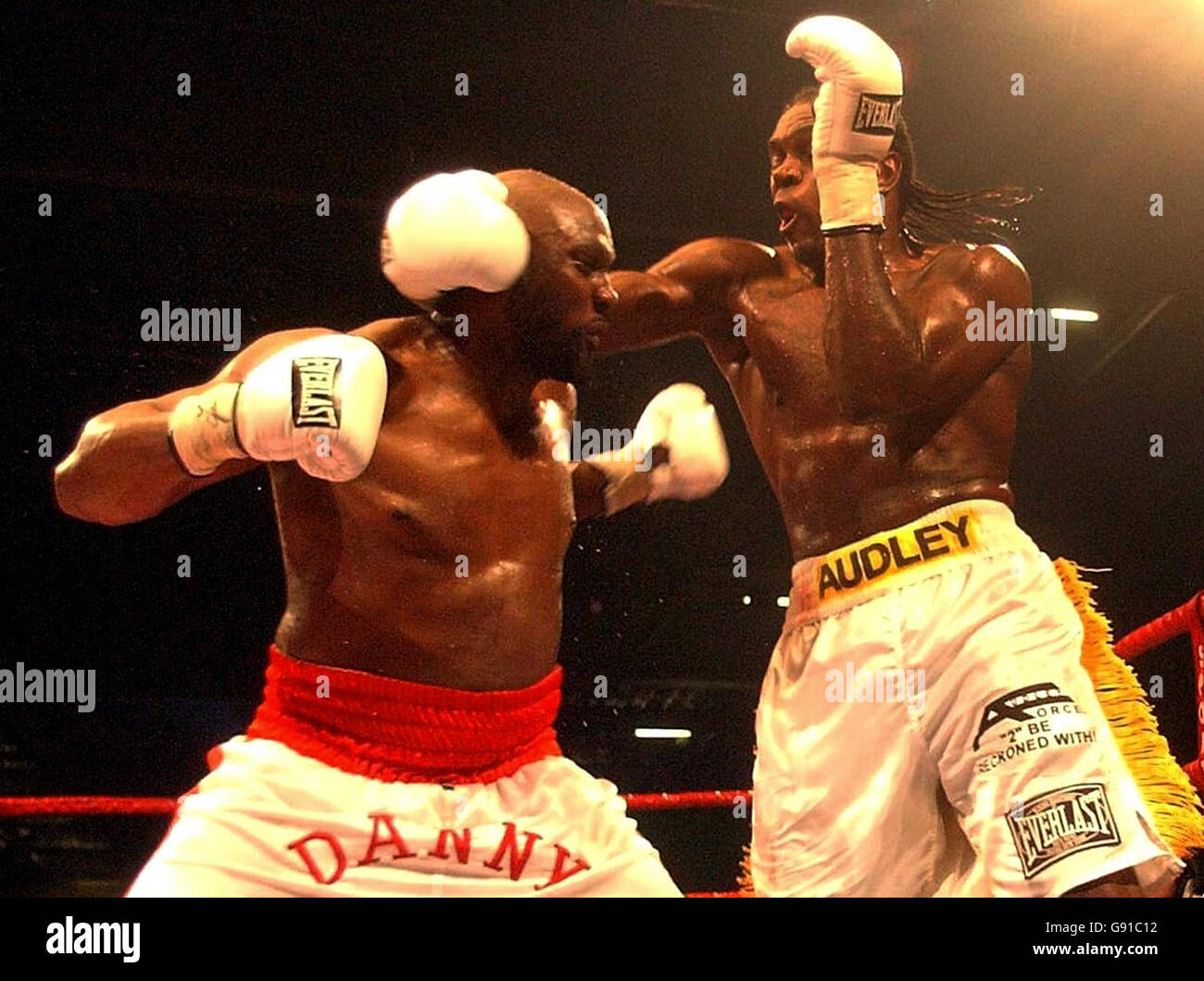 Action sport boxing audley harrison hi-res stock photography and images ...