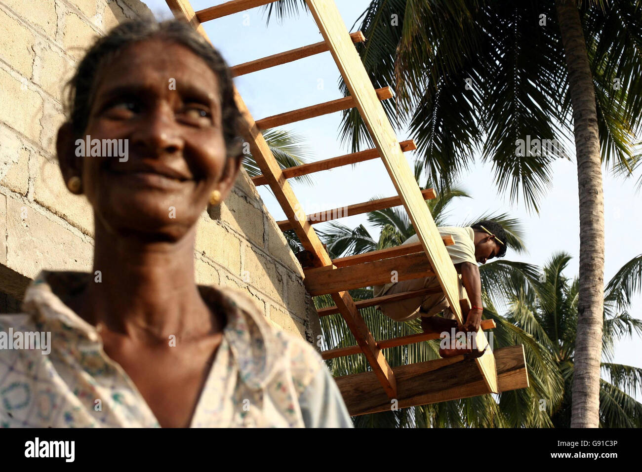 DEATH Quake Reconstruction Stock Photo - Alamy