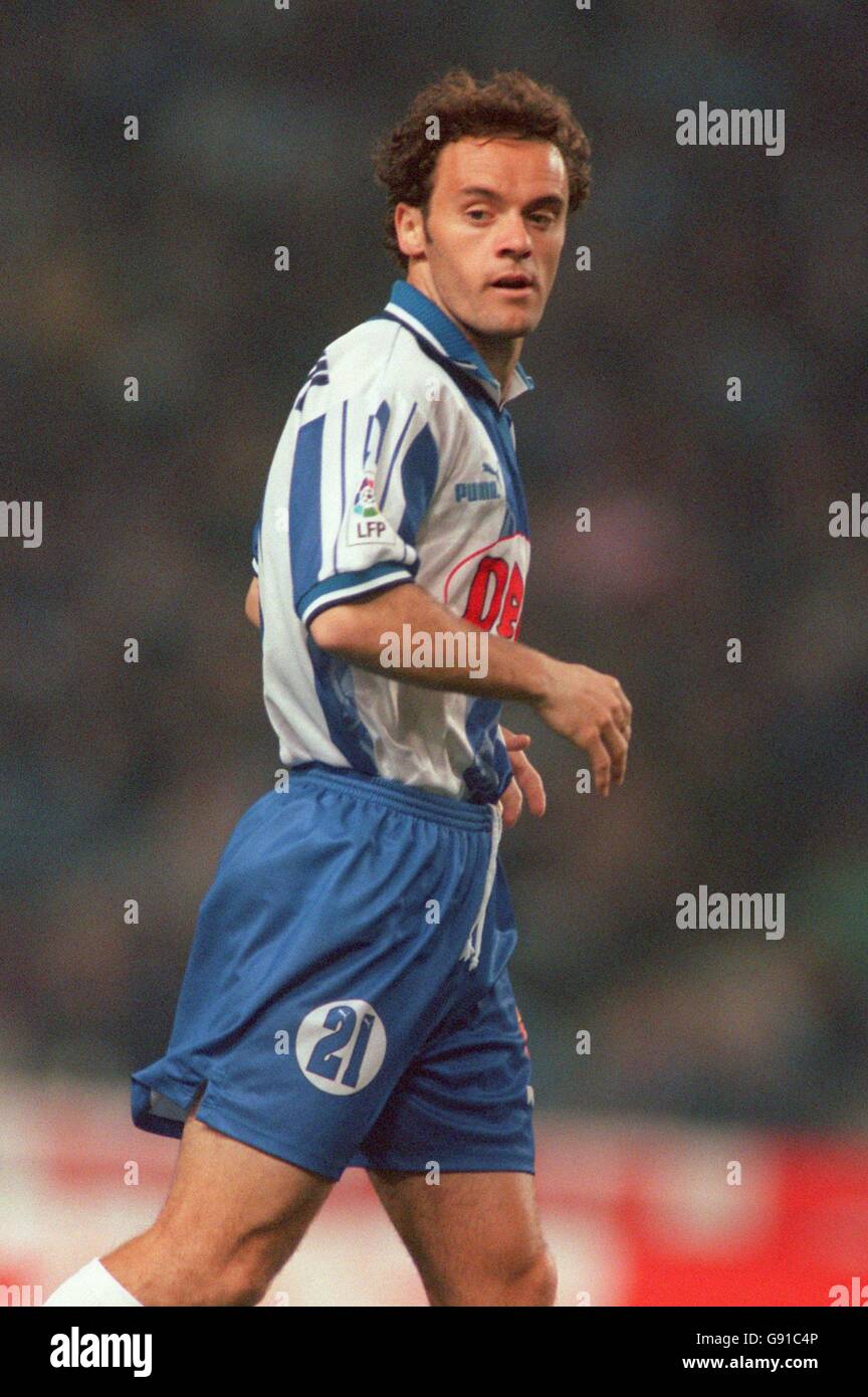 Spanish Soccer - Espanol v Barcelona. Quique Martin, Espanol Stock ...